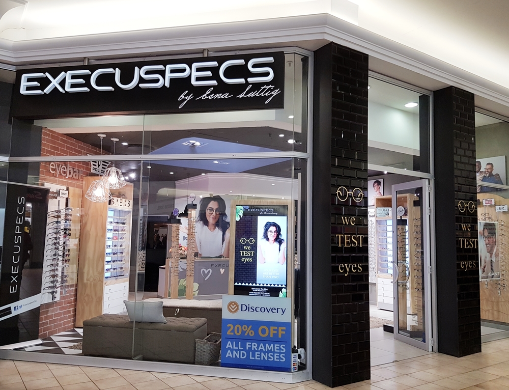 Execuspecs The Glen Mall - Optometrist In Johannesburg